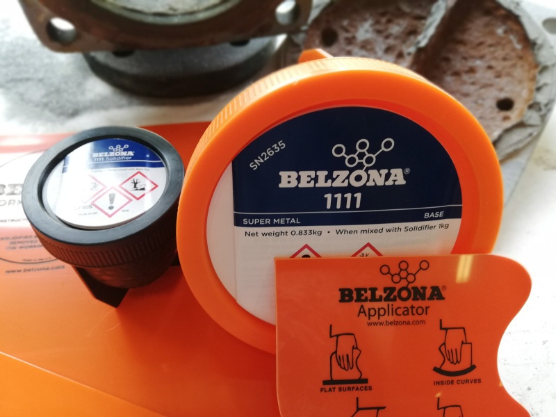 Belzona 1111 vloeibaar metaal - Belzona Perspect België
