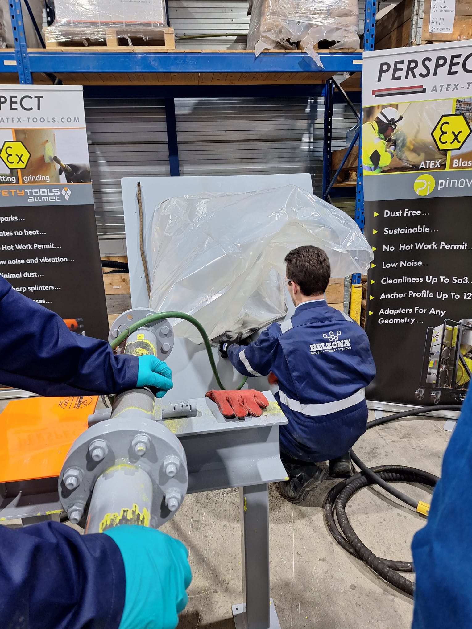 Live demo dag - Belzona Perspect Benelux: repareren, beschermen en verbeteren